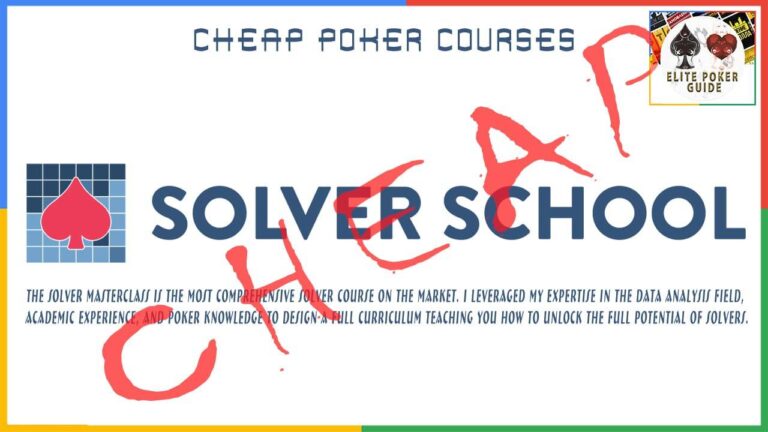 Solver School The Solver Masterclass - Courses On Budget